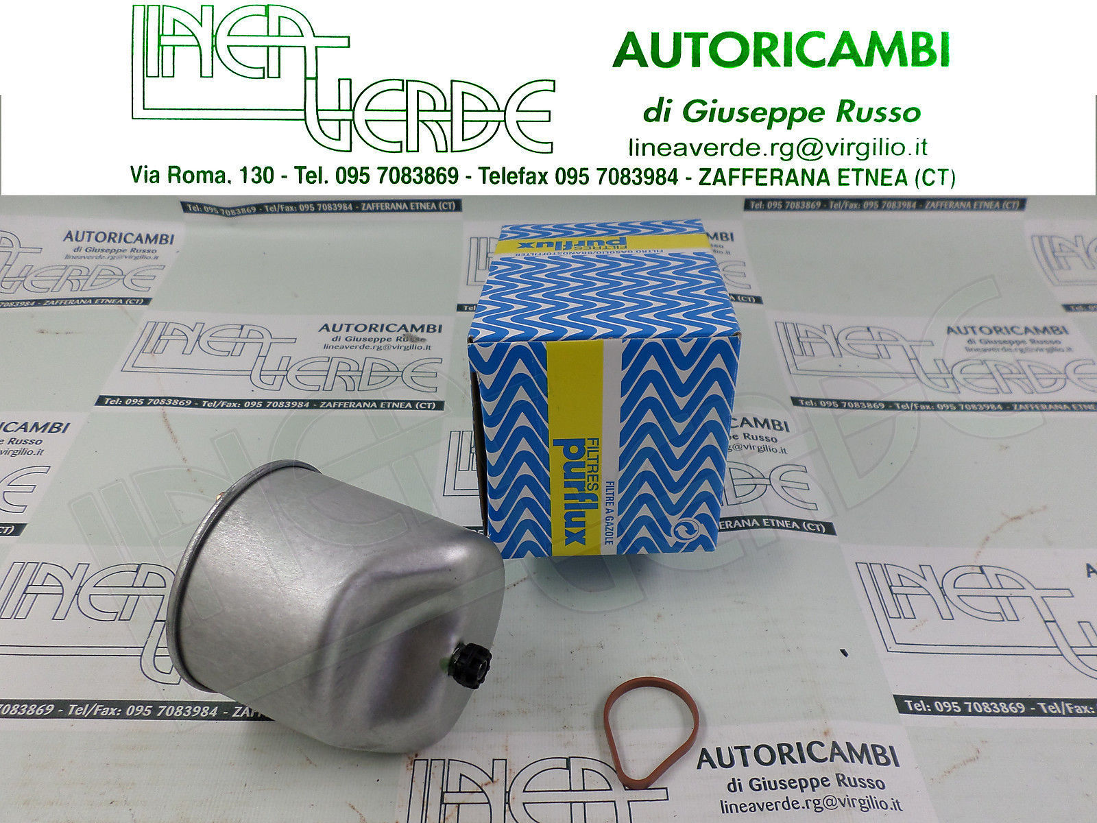 FILTRO GASOLIO PURFLUX CS764 FORD FOCUS 1,4 TDCI - 1,6 TDCI PER 1780195 ...