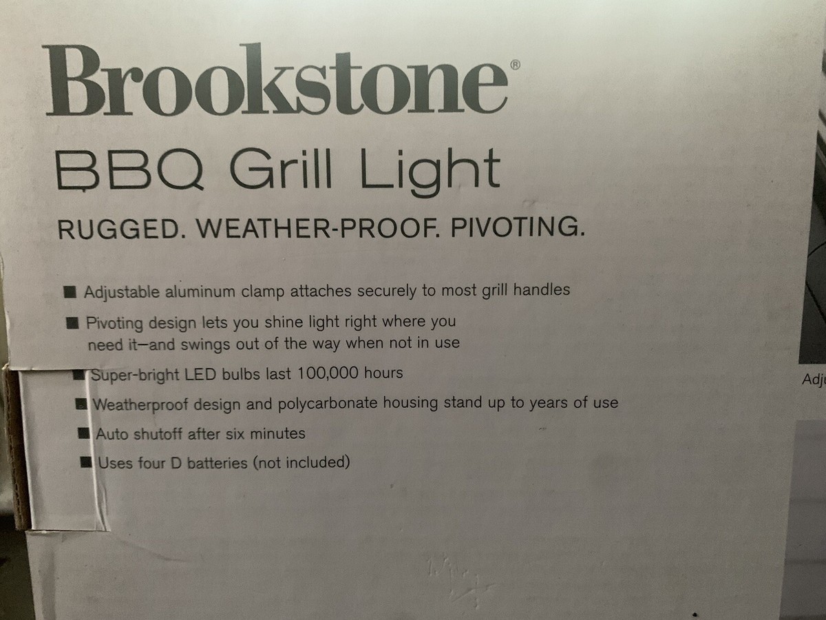 Handle Mount Grill Light Brookstone BBQ GRILL LIGHTS