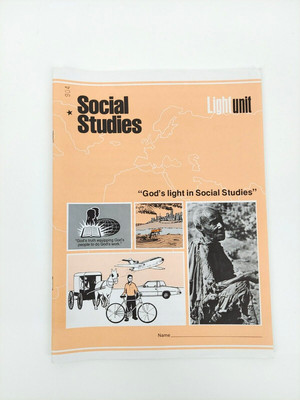 New Christian Light Education Social Studies 9 Student Book Light Unit ...