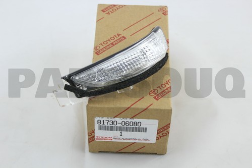 8173006080 Genuine Toyota LAMP ASSY, SIDE TURN SIGNAL, RH 81730-06080 ...