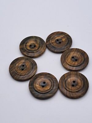 Vintage Wooden Buttons | eBay