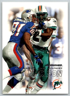 2000 SKYBOX DOMINION SAM MADISON MIAMI DOLPHINS #163 | eBay