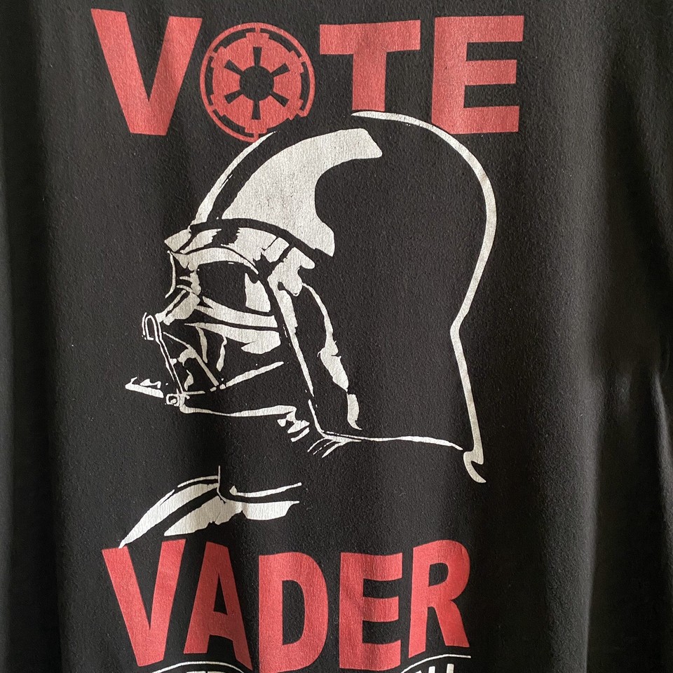 VOTE VADER Unisex T-Shirt Size XL WELOVEFINE Together We Shall Rule The ...