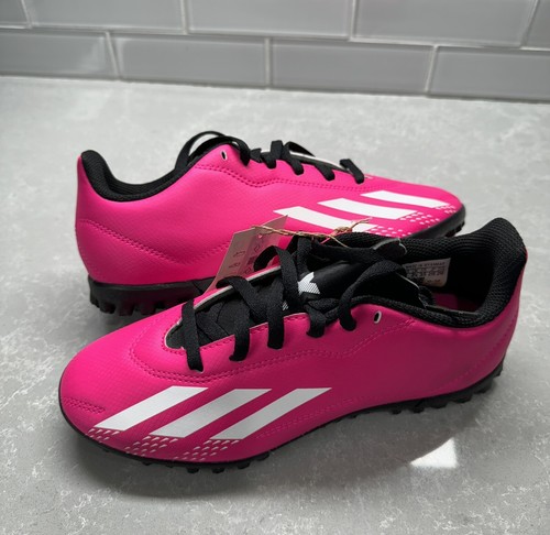 Adidas X Speedportal 4 TF J Astro Turf Football Boots Pink Size 3 Kids ...