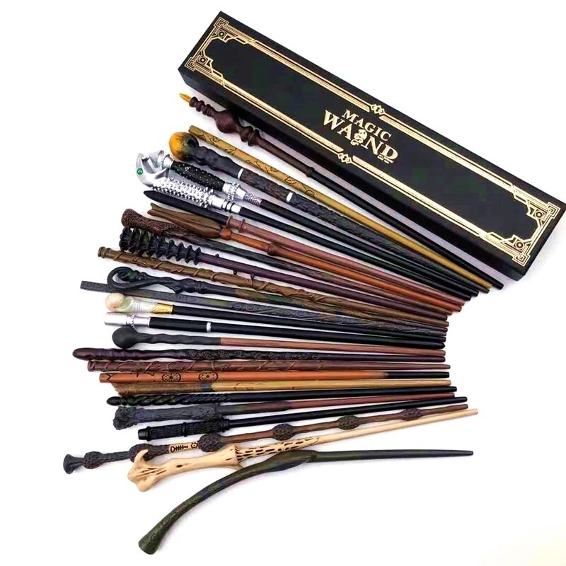 Harry Potter Metal Core Magic Wand Cosplay Hermione Granger Voldemort ...