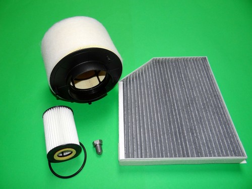 Ölfilter Luftfilter Pollenfilter Audi A4 8K, A5 8T, Q5 8R 2.0 TDI 140kW ...