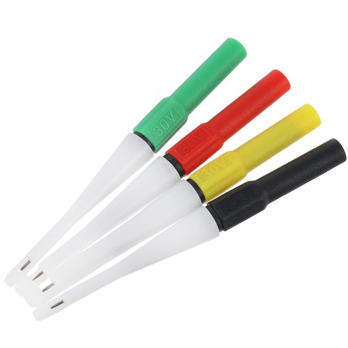 4 Pcs Extra-fine Pointed Pen Needle Back Probe Pin Piercing Probes Kit ...