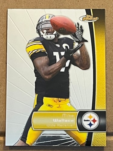 2012 TOPPS FINEST - MIKE WALLACE STEELERS #35 | eBay