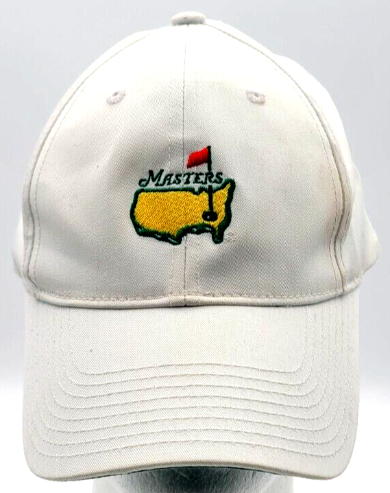 THE MASTERS AMERICAN NEEDLE HAT CAP ADJUSTABLE GOLF SMALL/MED WHITE | eBay