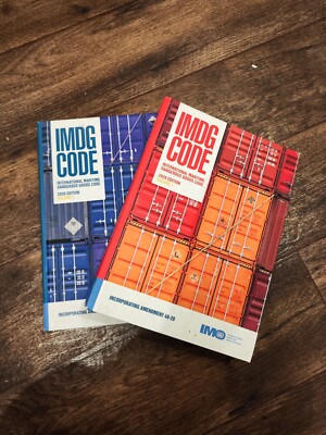 IMDG Code 2020 Volume 1 & 2 International Maritime Dangerous Goods Code ...