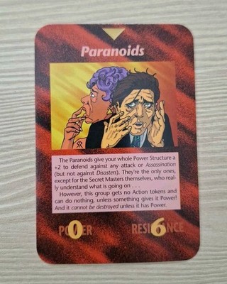 Paranoids INWO Illuminati New World Order Card Game Group NM-MT | eBay UK