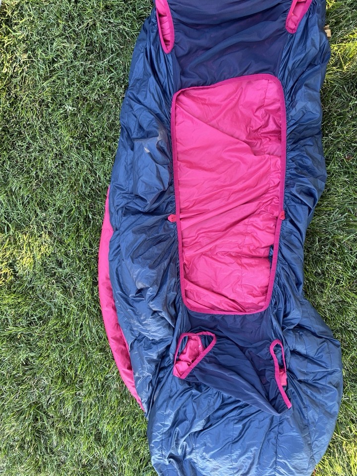 EUC Big Agnes 70” Down Sleeping Bag 20 Degree, Teal, Top Notch Cond,No ...