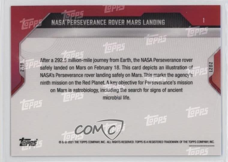 2021 Now NASA Perseverance Mars Rover Landing /3988 Successfully Lands ...