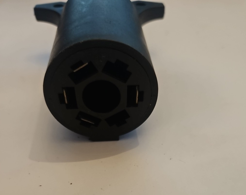 Trailer Adapter Plug 7 Way Round To 4 Pin Flat - RV Boat Light ...