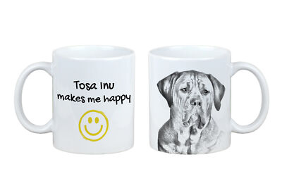 Tosa Inu Cup With Dog Makes Me Glücklich. Art-Dog | eBay Australia