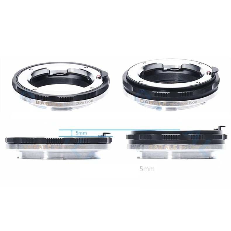 Gabale LM-L Macro Manual Lens Adapter for M Mount Lens to Leica SL3/SL2 ...