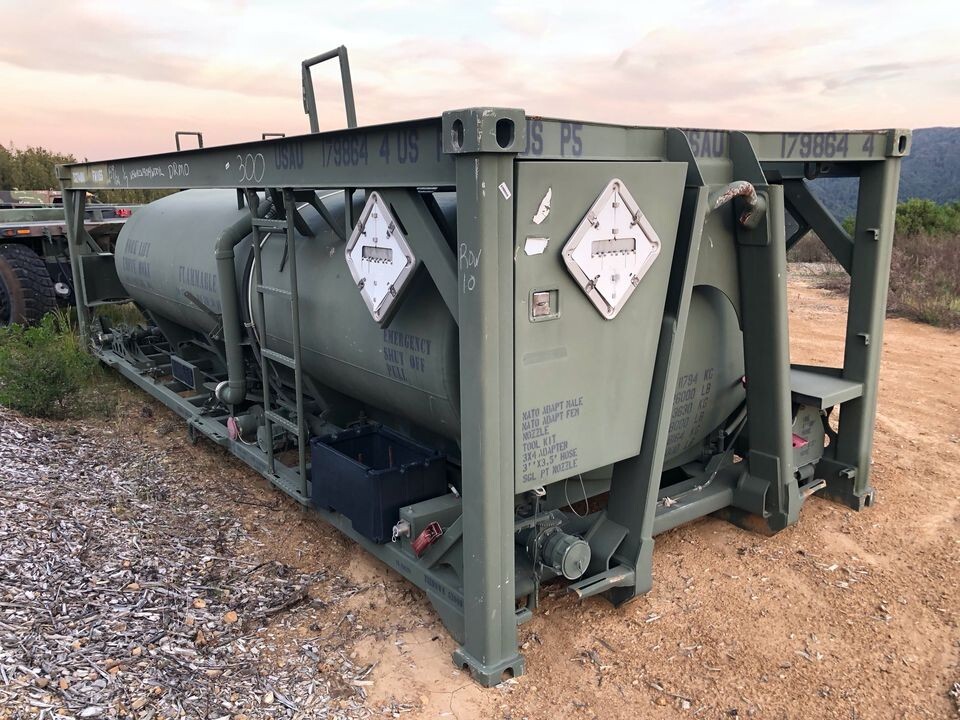 PLS - Hook Lift Water Tank - Stainless - 2500Gal - Water Truck - Roll ...