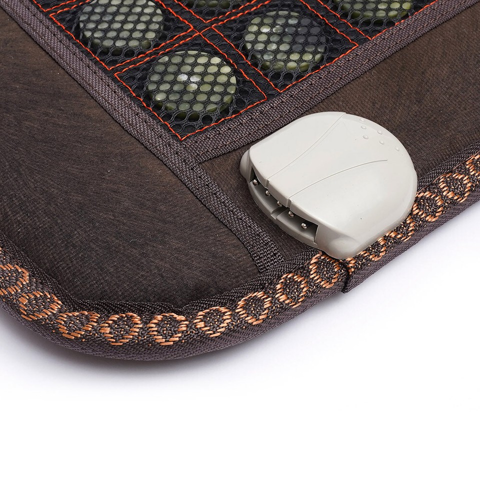 Natural Jade Tourmaline Stone Far-infrared Therapy Mat Electric Heating ...