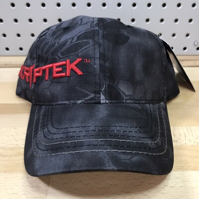 Kryptek Typhon Camo Red Spartan Helmet & Logo Ball Cap/Hat Snap Closure ...