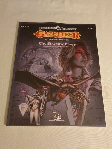 Dungeons and Dragons BECMI Reprint of Gazateer 13 The Shadow Elves | eBay