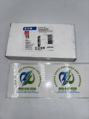 Eaton CHFP115AF Single Pole 15 Amp Arc Fault Circuit Breaker | eBay