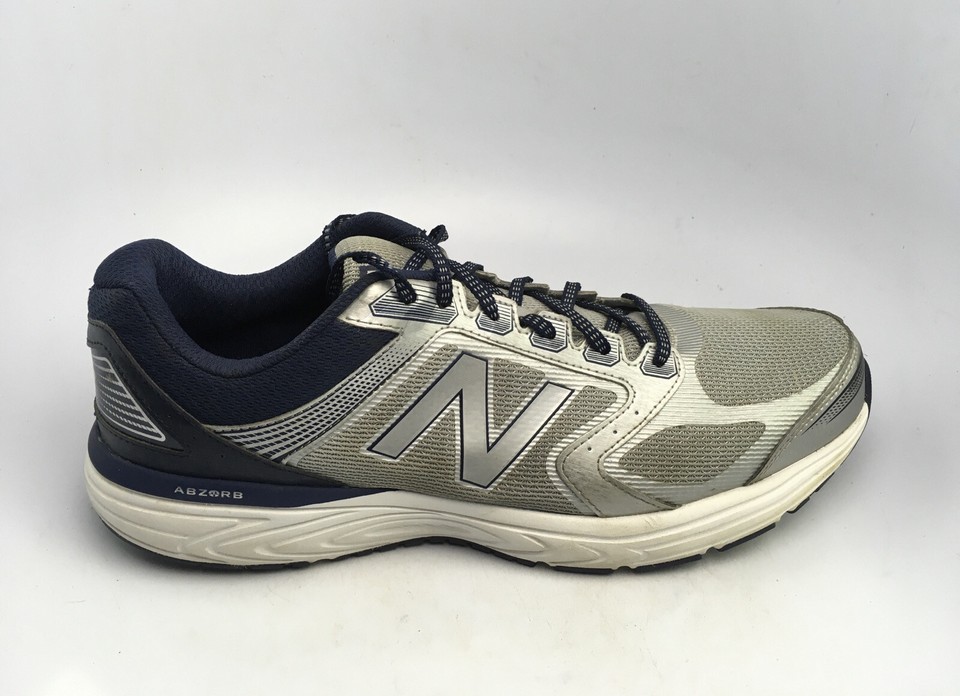 New Balance m560cn7 560V7 TechRide Men's Running Shoe Sz 14 D Silver ...