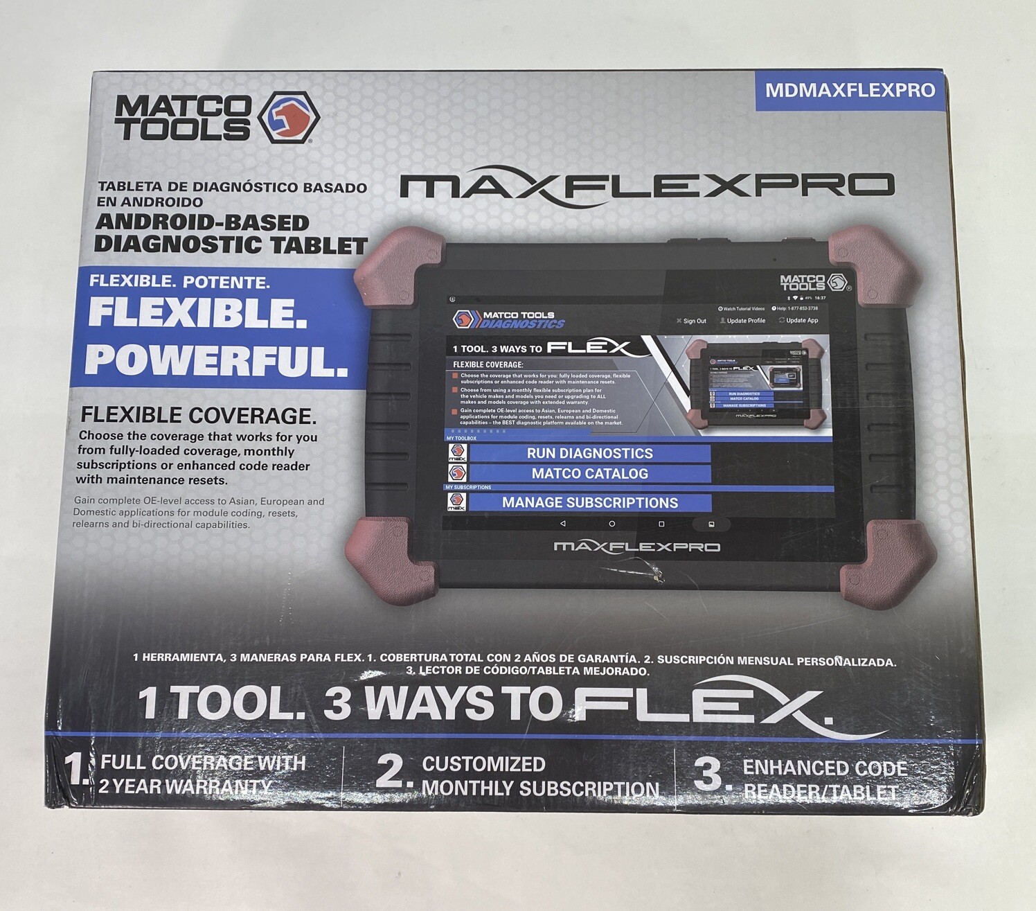 Matco Tools Android-Based Diagnostic Tablet MDMAXFLEXPRO | eBay