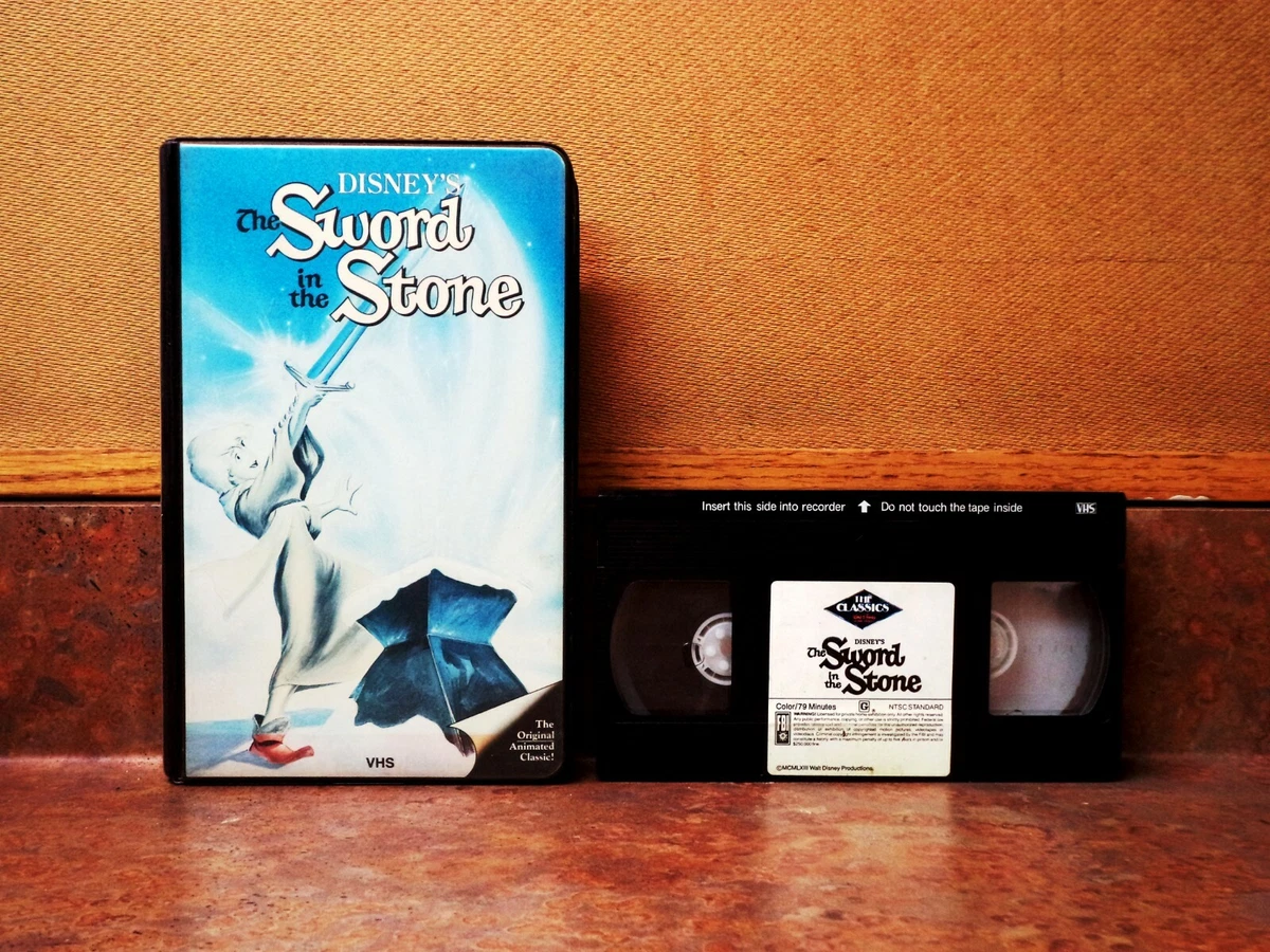 The Sword In The Stone Vhs Ebay