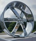 30" Inch Chrome U2 55 Wheels Rims 6x139.7 6x5.5 24 26 28 | One Piece ...