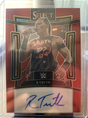 2024 Panini Select WWE R-Truth Autograph Red /99 | eBay
