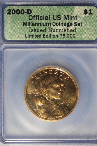 2000 D- ICG MILLENNIUM SET SACAGAWEA ONE DOLLAR #B50503 | eBay