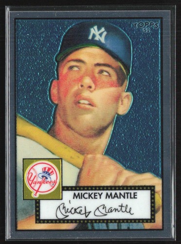 Mickey Mantle 2006 Topps 1952 '52 Edition Chrome /1952 A #TCRC7 New ...