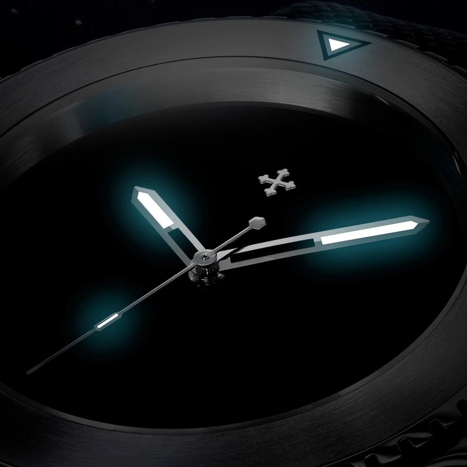 VENEZIANICO NEREIDE Ultrablack 3921510 Musou Black Dial Stainless Steel ...