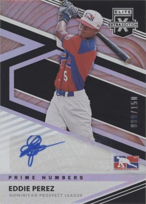 2020 Panini Elite Extra Edition - Dominican Prospect League Eddie Perez ...