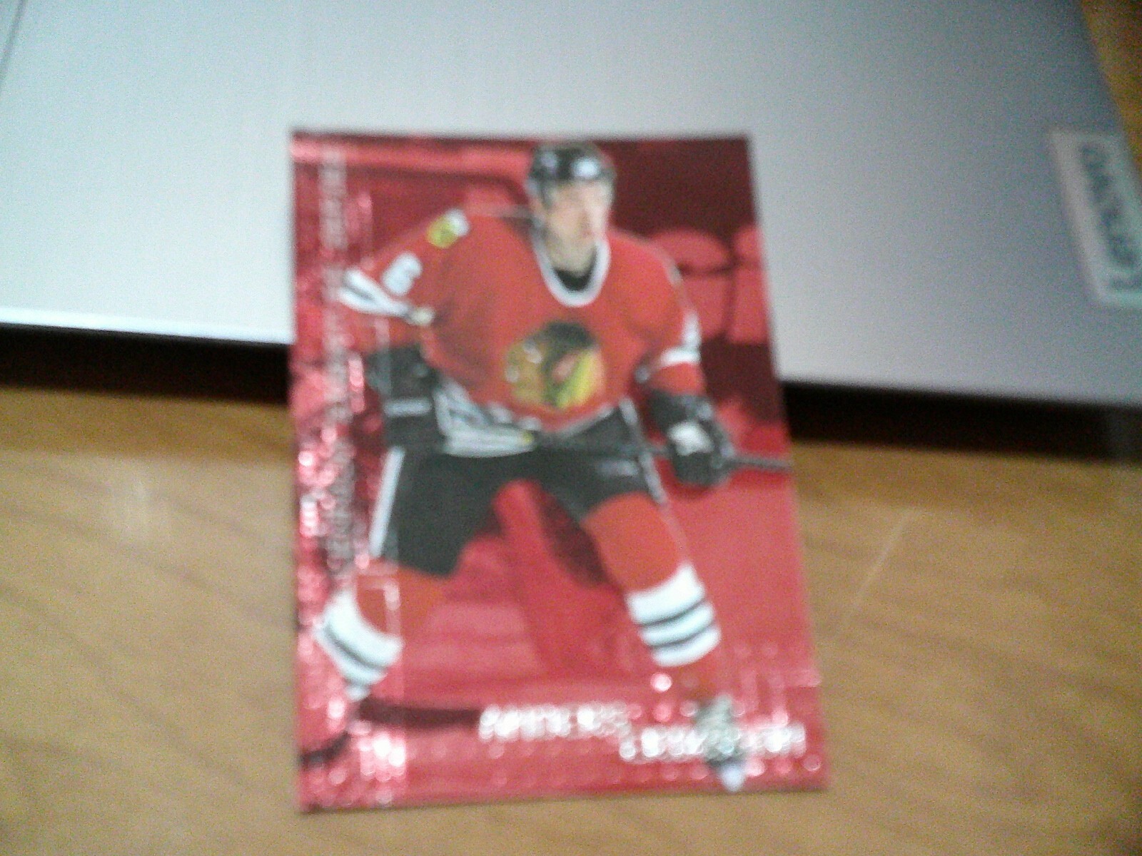 1999-00 IGT BAP RUBY MILLENNIUM #58- ANDERS ERIKSSON- BLACKHAWKS #d 117 ...