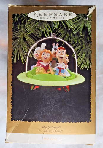 1996 Hallmark Magic Keepsake Ornament The Jetsons With Flickering Light ...