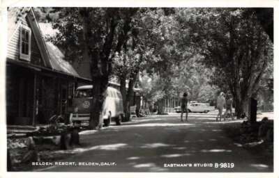 Belden California Belden Resort Real Photo Vintage Postcard AA17136 | eBay