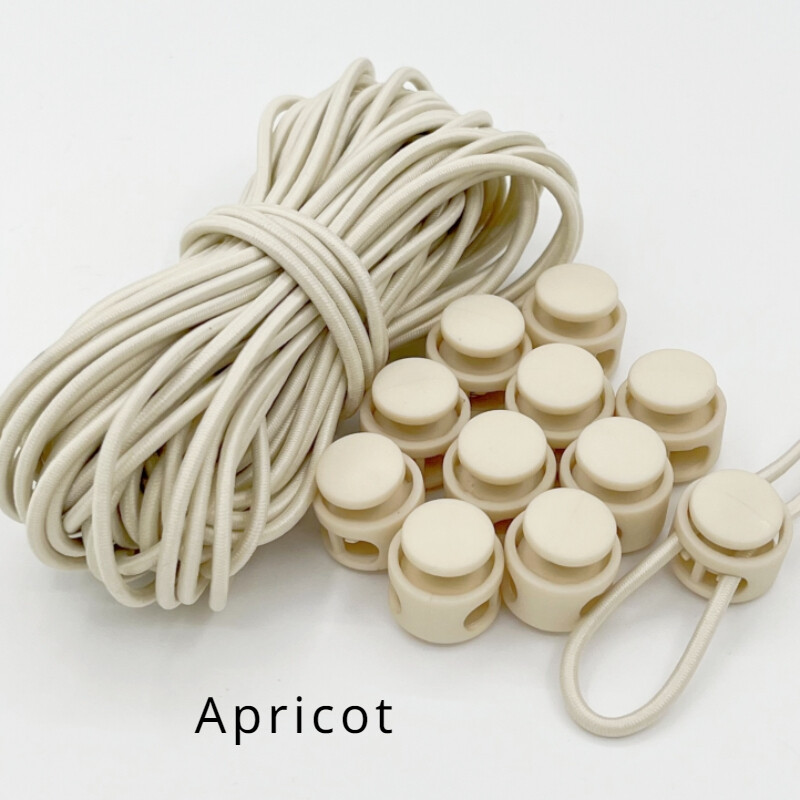 Spring Cord Lock End Stopper Fastener Adjustment Elastic Band ...