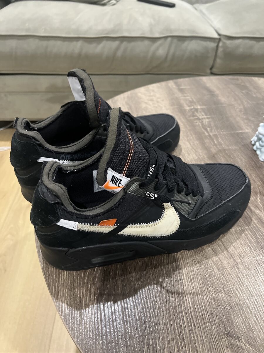 Size 9.5- Nike Air Max 90 x OFF-WHITE Black 2019 | eBay Size 9.5- Nike Air Max 90 x OFF-WHITE Black 2019 | eBay
