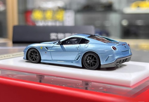 DMH 1:64 Ice Blue 599 GTO Racing Sports Model Diecast Resin Car | eBay
