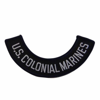 Alien US Colonial Marines Crescent Sulaco Rocker 5" Wide Embroidered ...