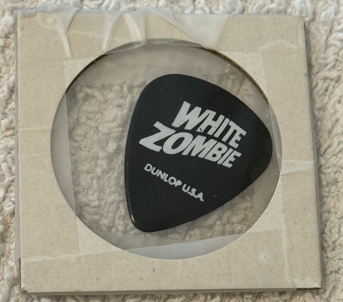 White Zombie Jay Yuenger Guitar Pick 1995 Tour Rob Zombie Stage Concert ...