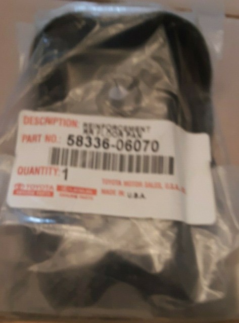 TOYOTA 5833606070 Genuine OEM Rear Floor Pan Reinforcement for sale ...