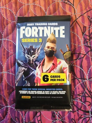 2021 Fortnite Series 3 Trading Card Game CCG (1) Sealed Booster Pack | eBay