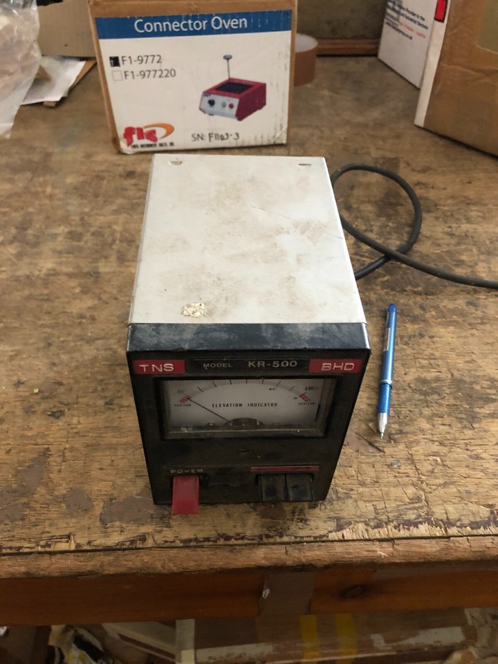 Ken-Pro Antenna Elevation Rotator Control Box KR-500 (Rare) | eBay UK