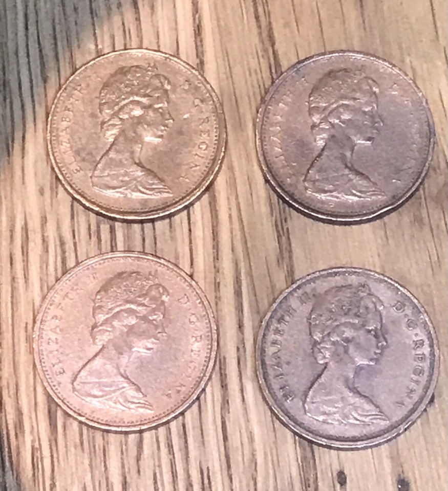 1867-1967 (4pcs) Canada 1 Cent Coin-Centennial Canadian Penny | eBay