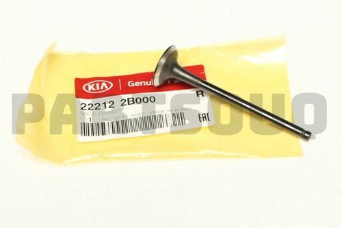 222122B000 Genuine Hyundai / KIA VALVE-EXHAUST | eBay