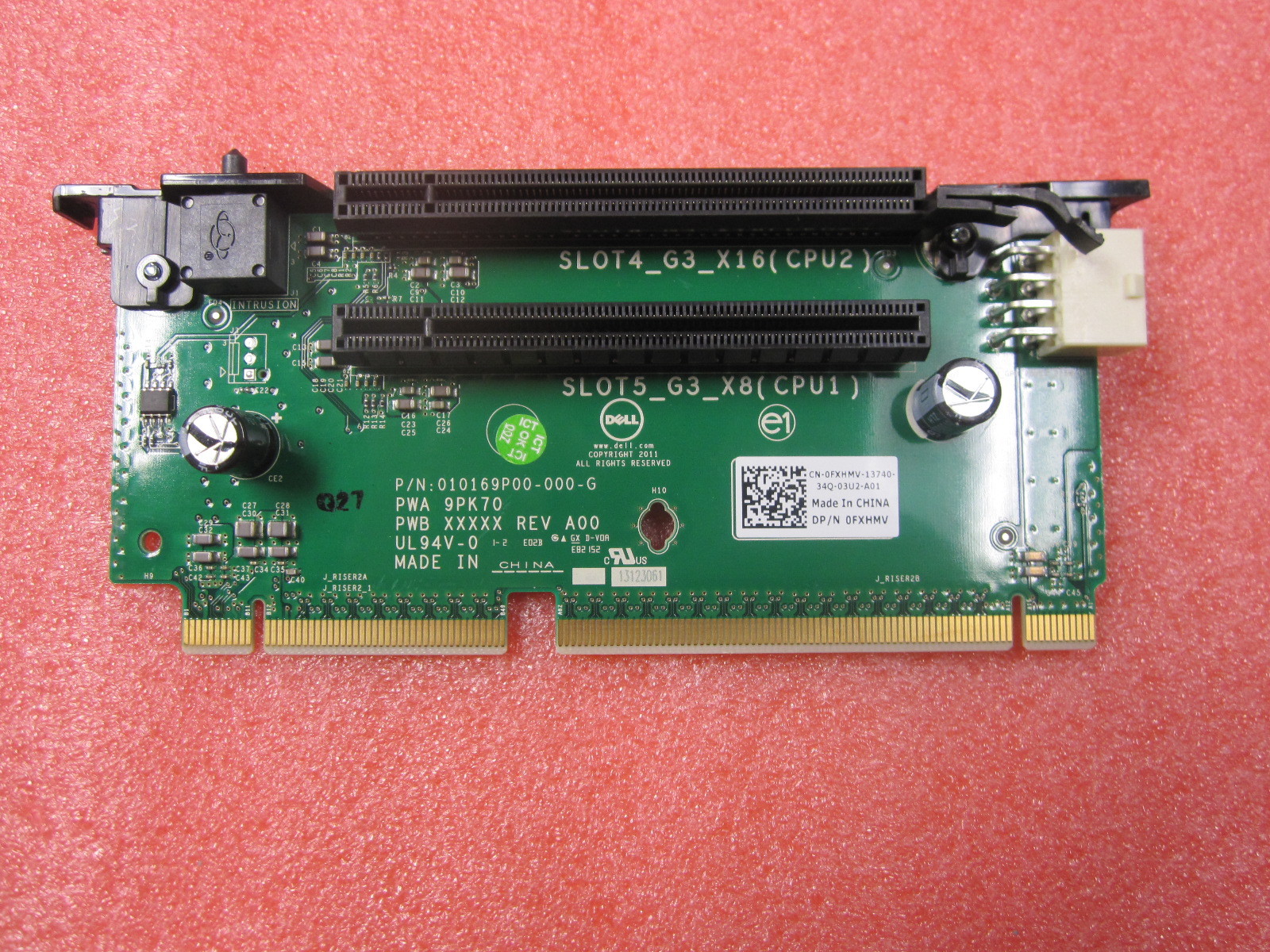 Dell 0FXHMV PowerEdge R720 R720XD #2 Riser Card B-6 FXHMV | eBay