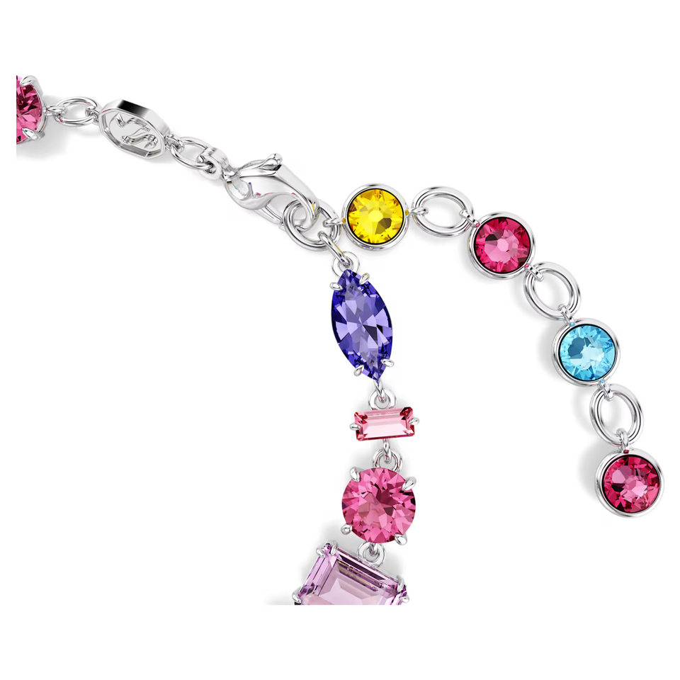 Gema bracelet Mixed cuts, Multicolored, Rhodium plated 5656427 | eBay