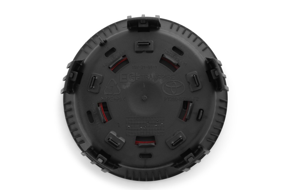 Toyota 4Runner TRD Wheel Center Caps PT280-89210-F2 | Black and Red ...